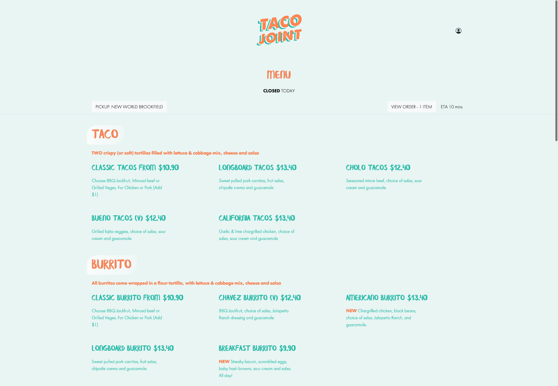 Appropo | Online Ordering + Payments + Loyalty + Segments